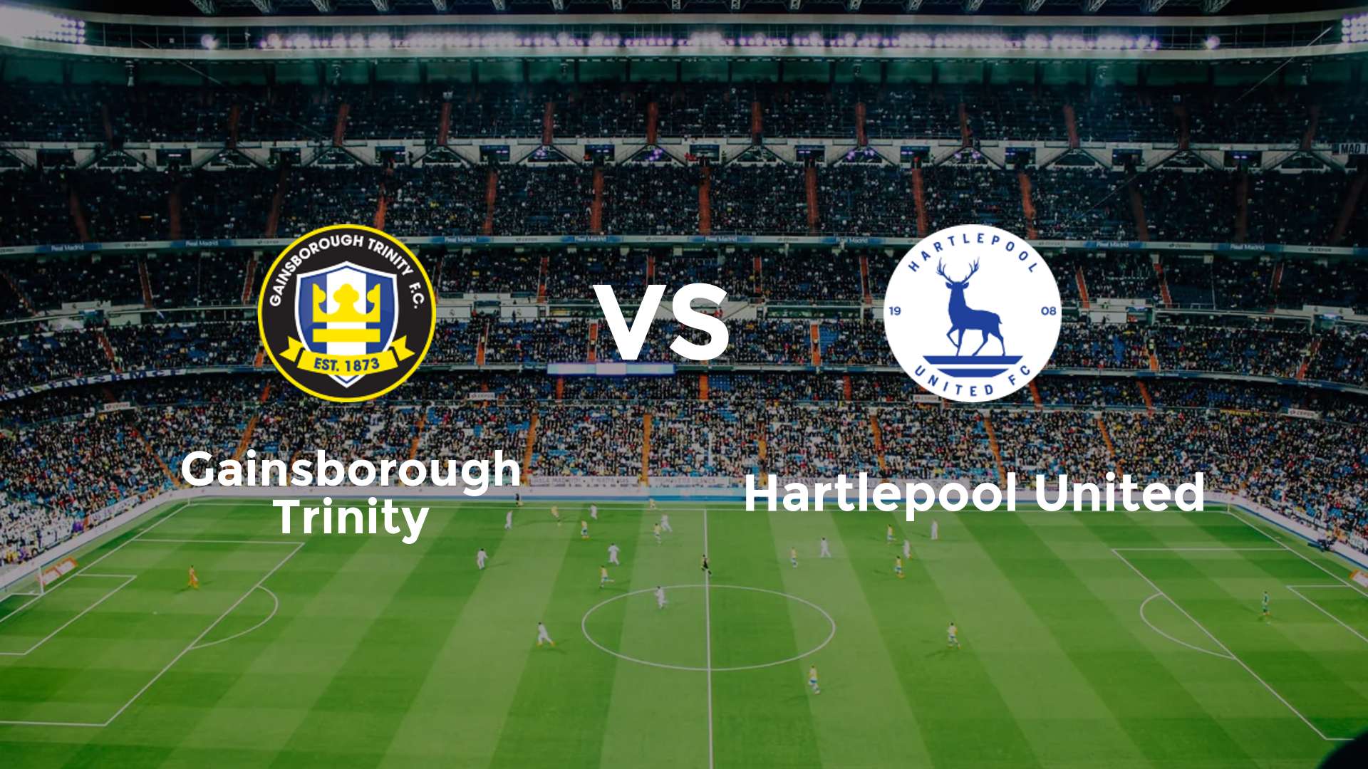 Gainsborough Trinity – Hartlepool United : Match FA Cup (11 oct. 2025)