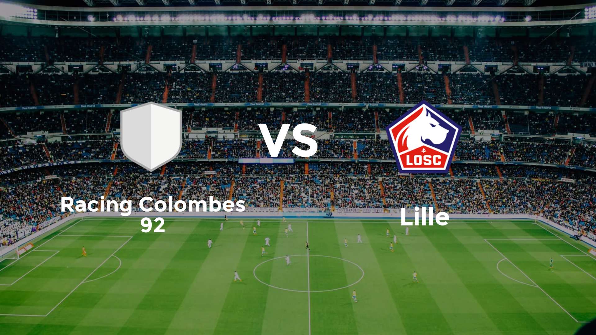 Racing Colombes 92 – LOSC : Match Coupe de France (21 janv. 2024)