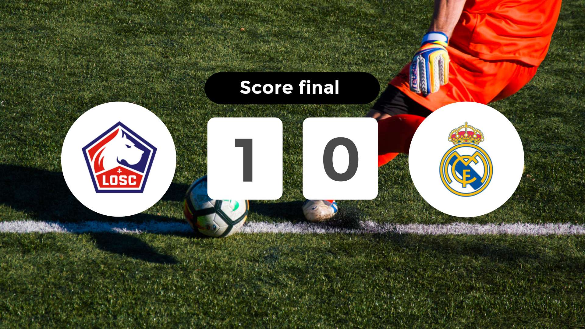 Résumé du match LOSC Lille vs Real Madrid du 2 octobre 2024