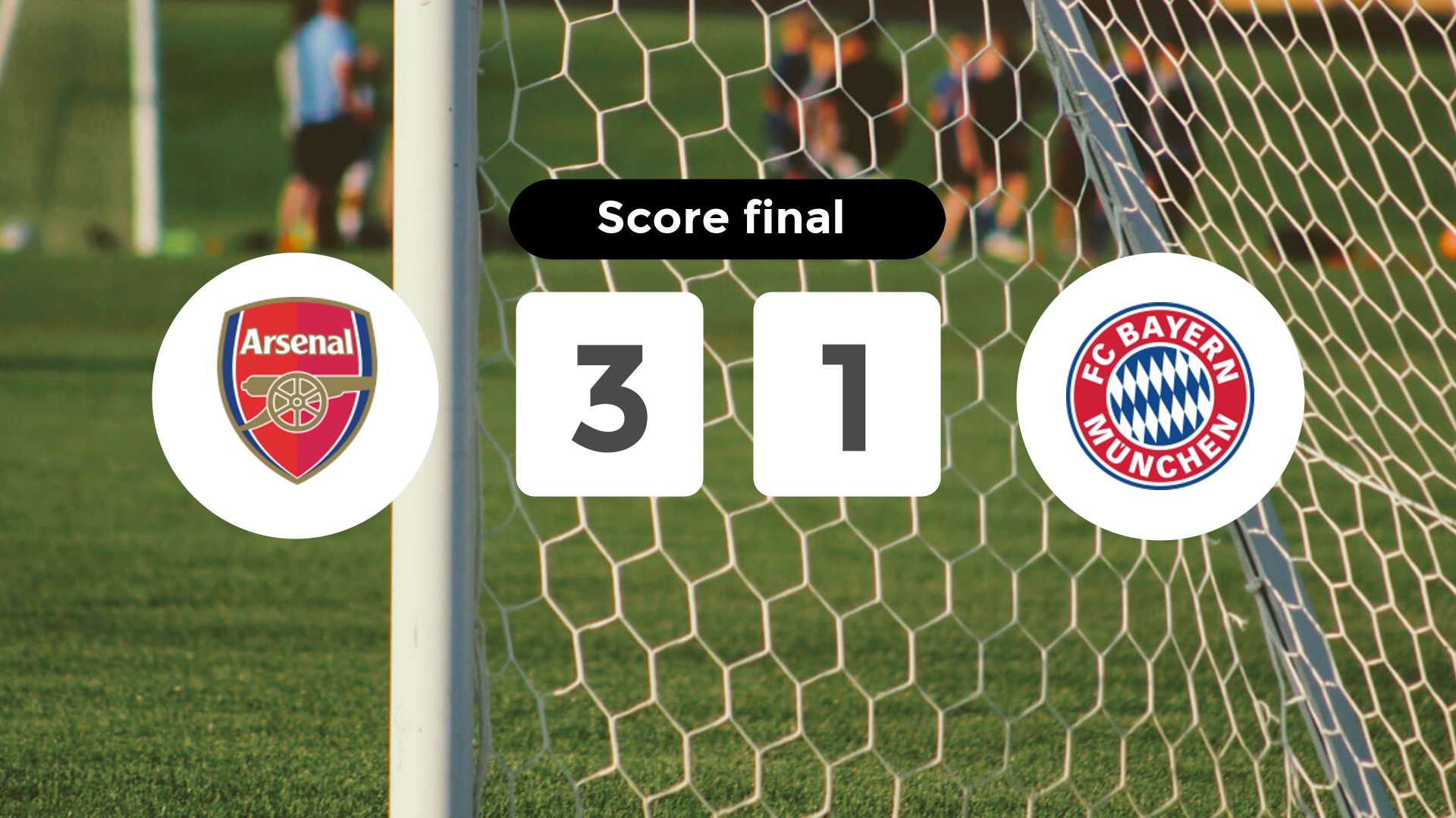 Résumé du match Arsenal vs FC Bayern München du 26 novembre 2025