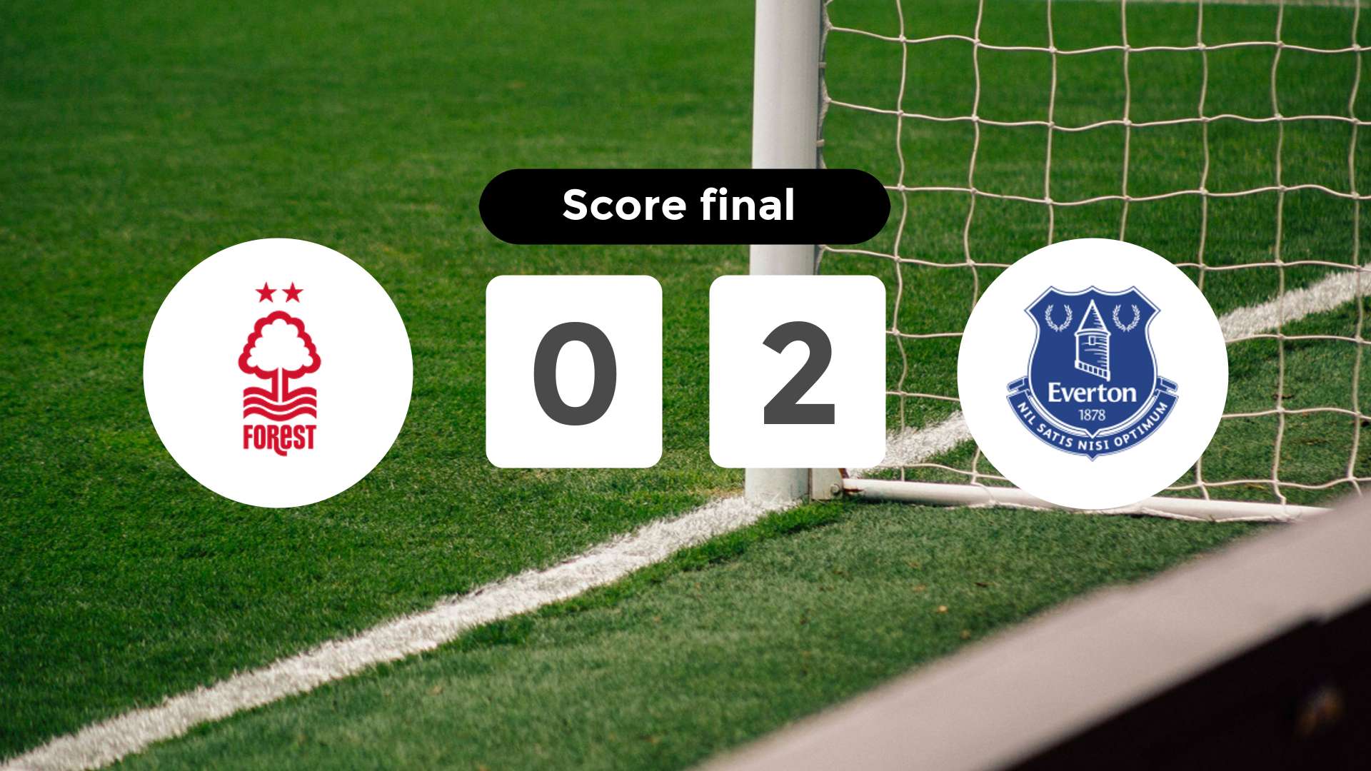 Résumé du match Nottingham Forest vs Everton du 30 décembre 2026