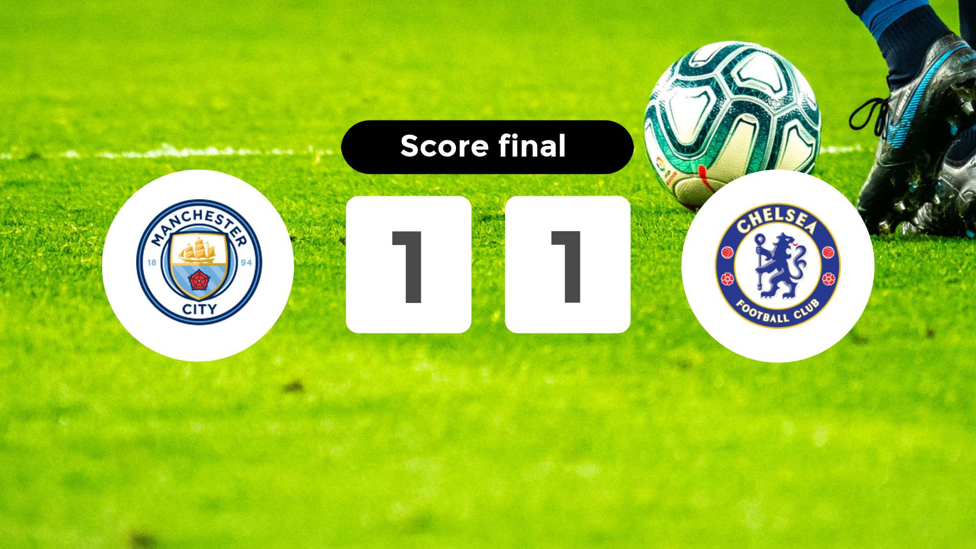 Résumé du match Manchester City vs Chelsea du 4 janvier 2026