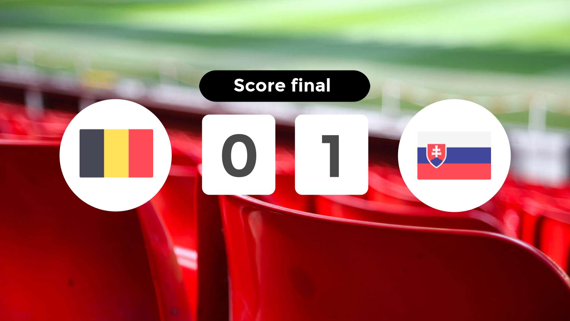 Résumé du match Belgique vs Slovaquie du 17 juin 2024