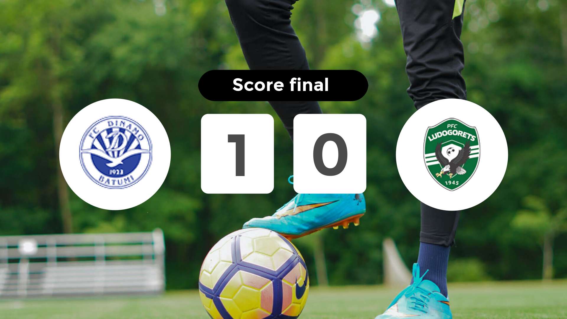 Résumé du match Dinamo Batumi vs Ludogorets du 17 juillet 2024